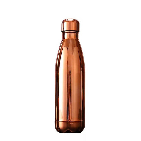 Bouteille inox bronze brillant | Hilloo environnement